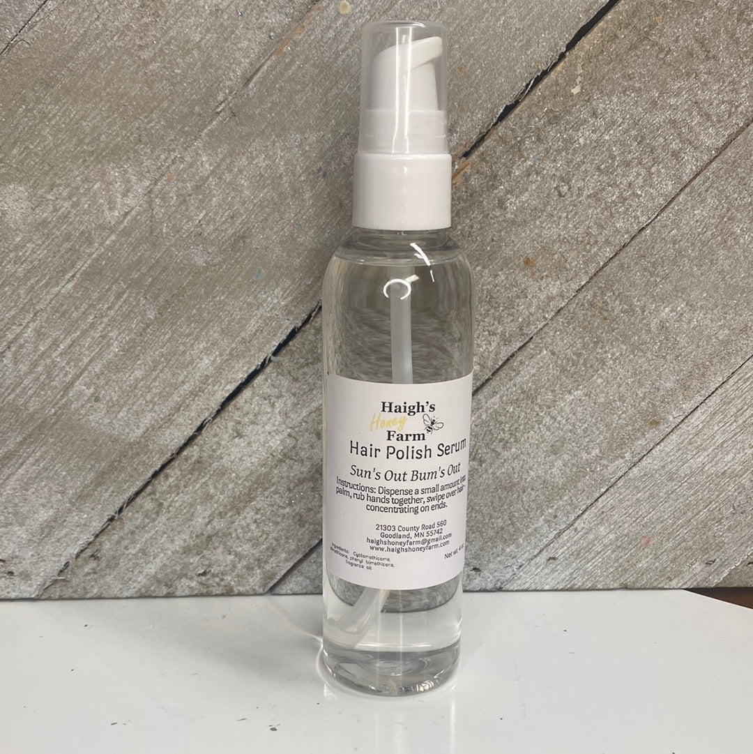 Hair Polish Serum 4 oz – Haigh's Honey Farm